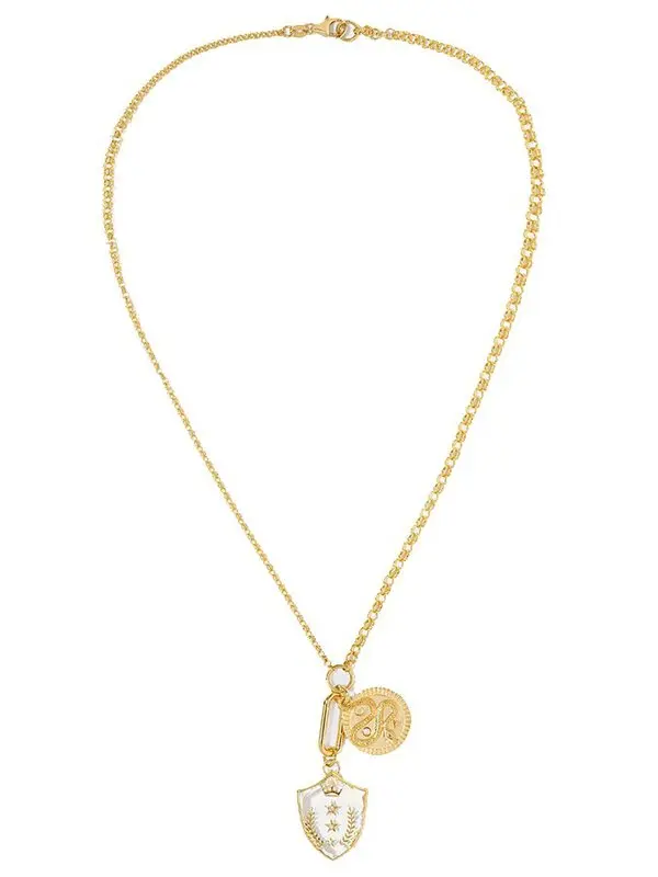FOUNDRAE Wholeness + Per Aspera Ad Astra Necklace