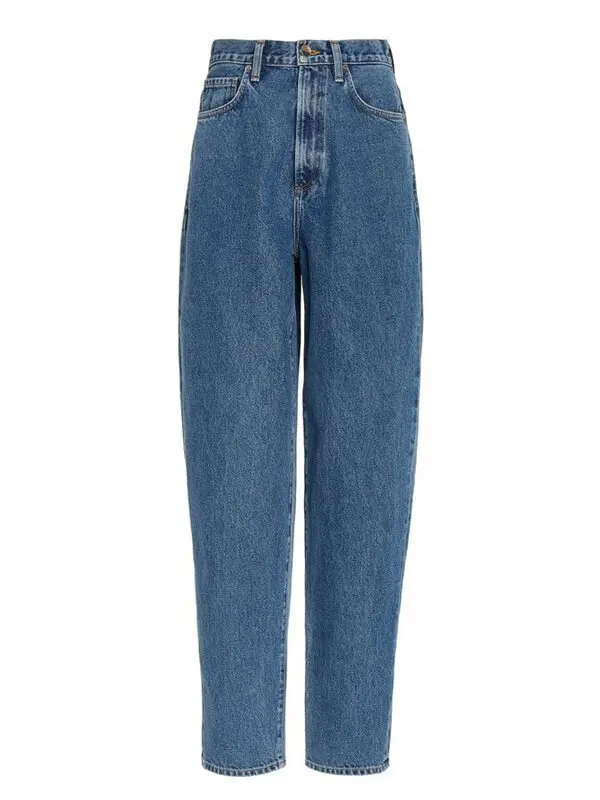 GOLDSIGN The Nara Rigid High-rise Tapered-leg Jeans