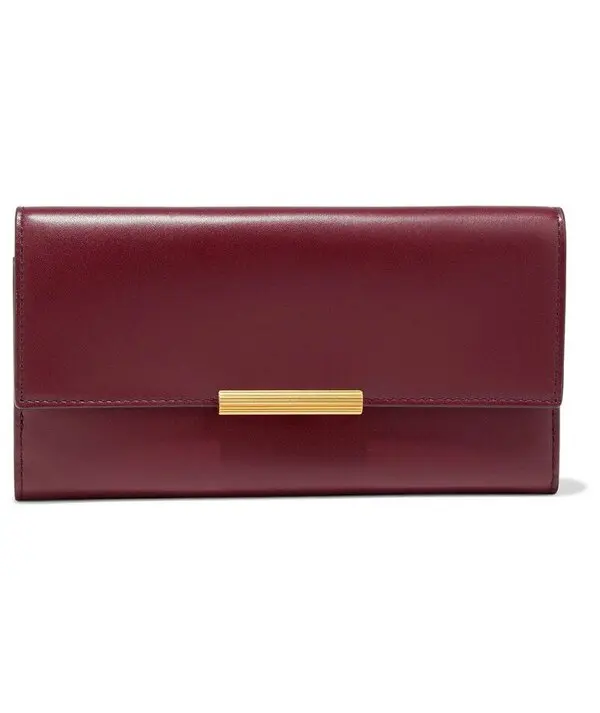 Bottega Veneta Embellished Leather Continental Wallet