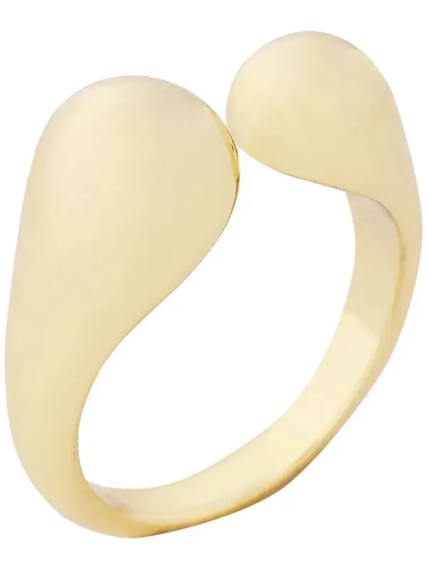 Iris & Ink Theodora 18-karat Gold-plated Sterling Silver Ring