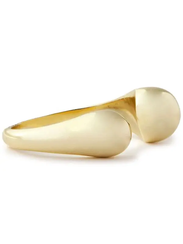 Iris & Ink Theodora 18-karat Gold-plated Sterling Silver Ring