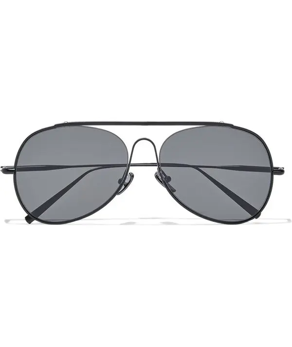 Acne Studios Aviator-style Metal Sunglasses