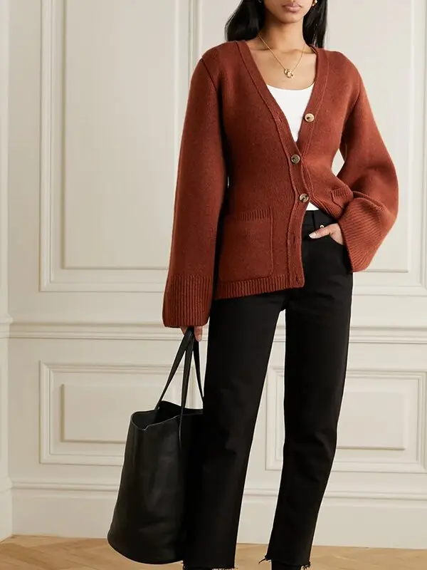 Khaite Lucy Cashmere Cardigan