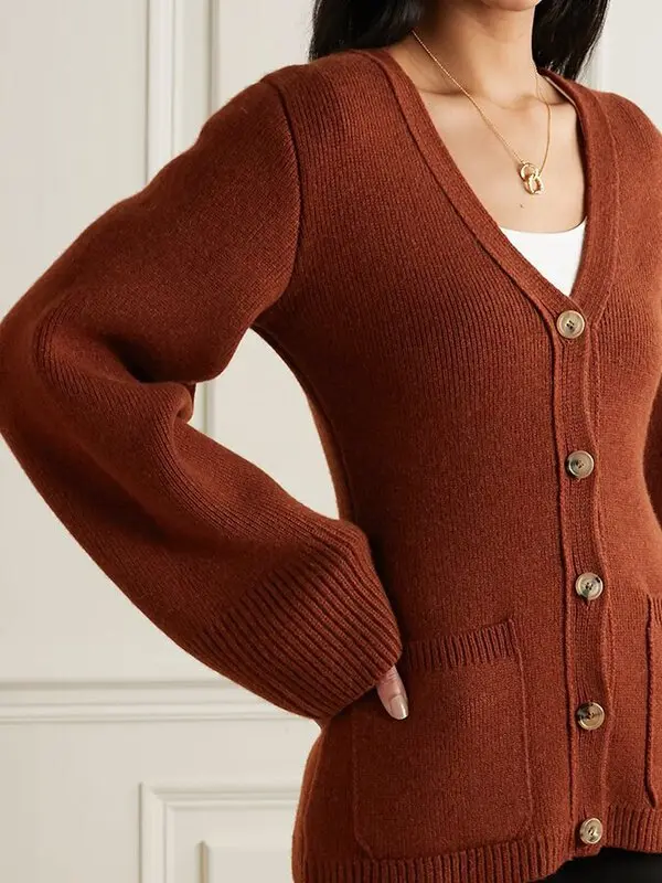 Khaite Lucy Cashmere Cardigan