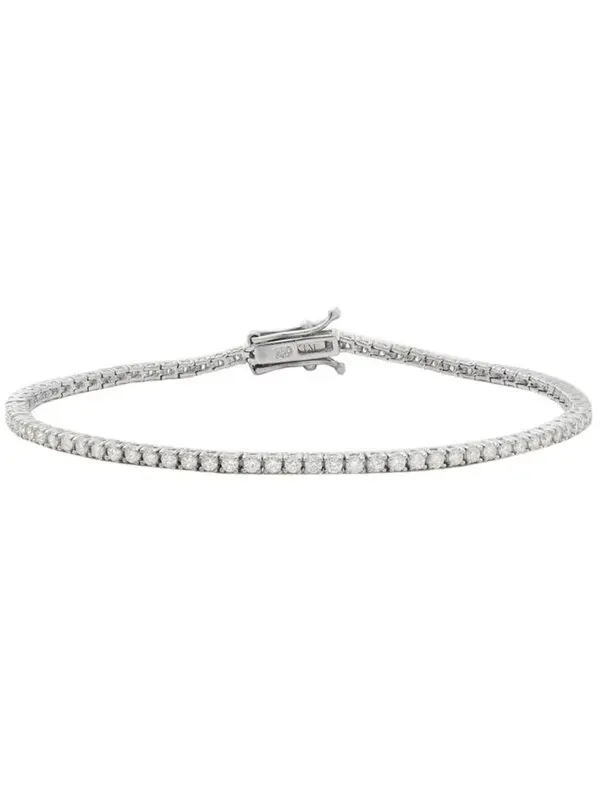 Katkim 18k White Gold Diamond Bracelet
