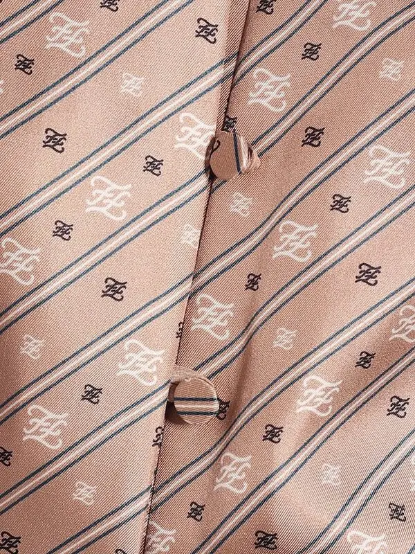 Fendi Printed Silk Blouse