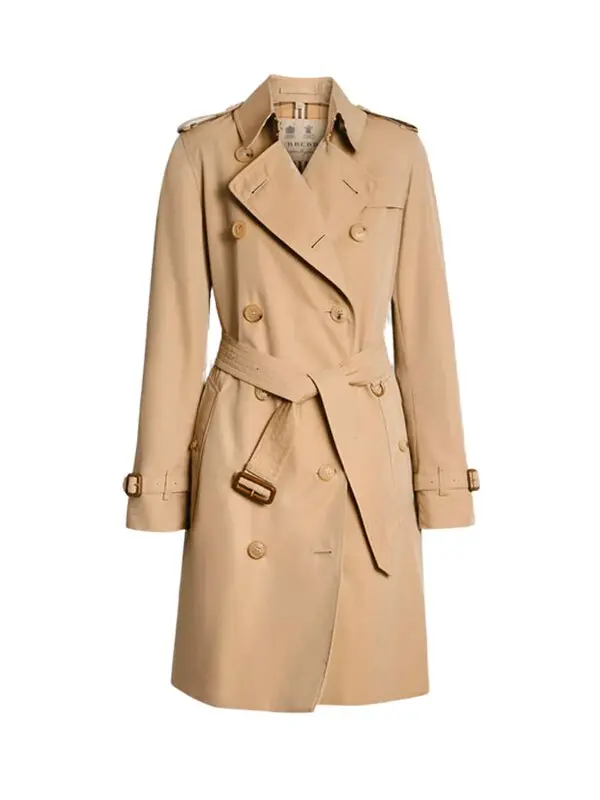 BURBERRY The Mid-length Kensington Heritage Trench Coat