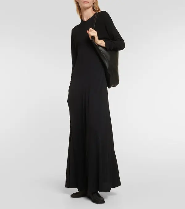 THE ROW Sock Ballet Flats - Black