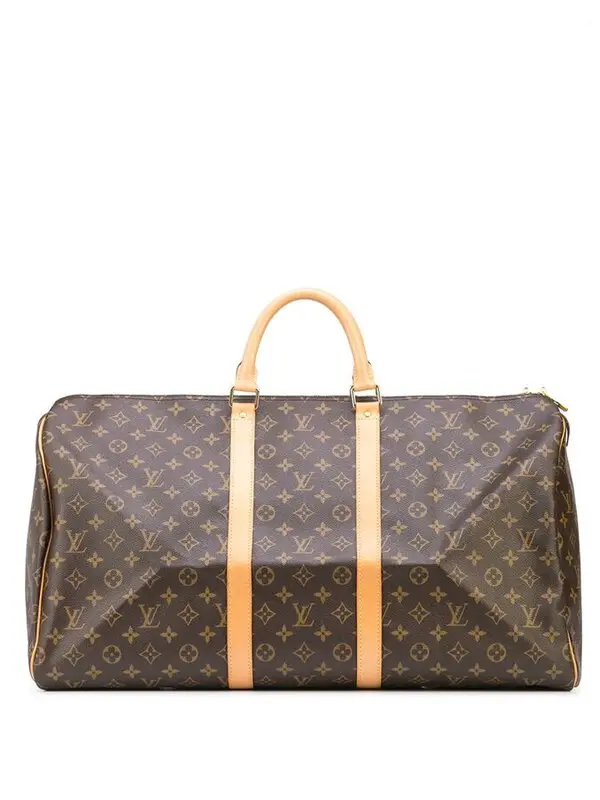 LOUIS VUITTON Pre-owned Monogram Keepall 55 Travel Bag