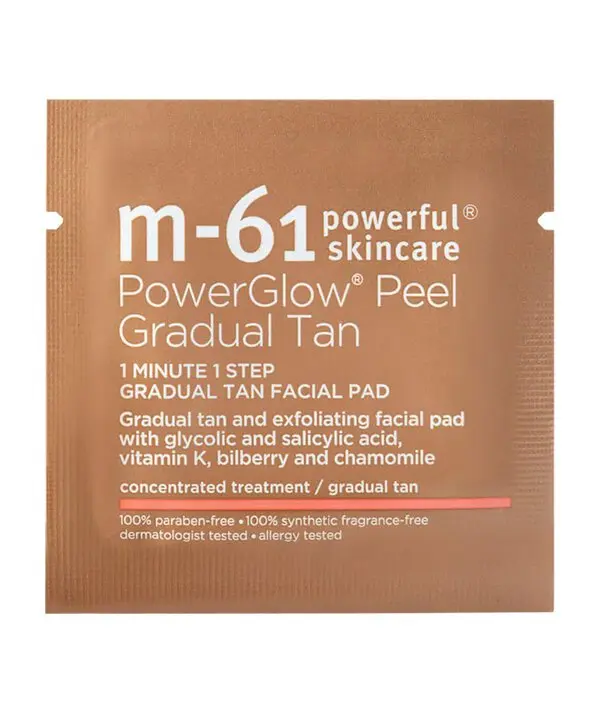 M-61 Powerglow Peel Gradual Tan