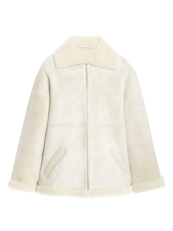 NILI LOTAN Brian Shearling Coat