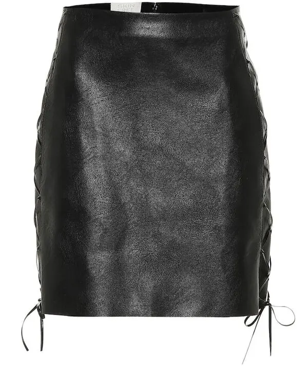 Stella McCartney Faux Leather Miniskirt