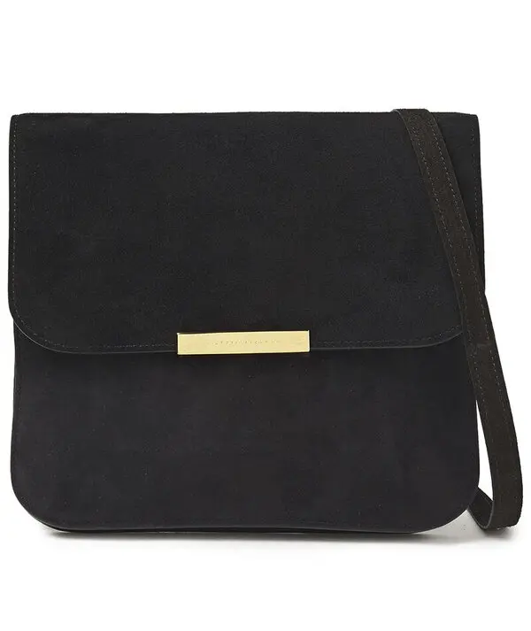 Victoria Beckham Eva Suede Shoulder Bag