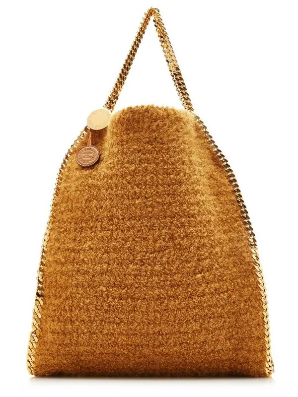 Stella McCartney Maxi Falabella Knit Tote Bag