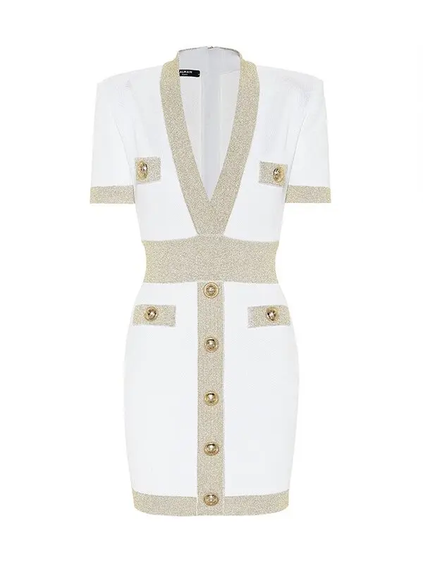 BALMAIN X MYTHERESA Exclusive To – Knit Bodycon Minidress
