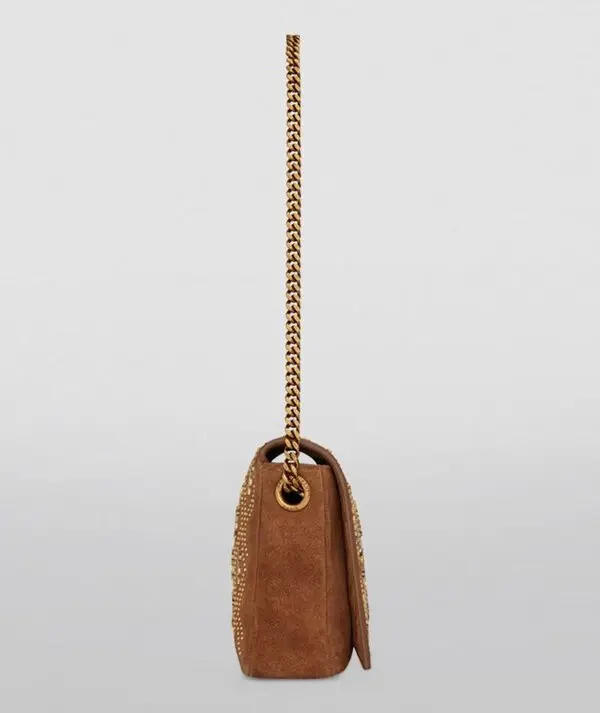 SAINT LAURENT Kate 99 Studded Shoulder Bag