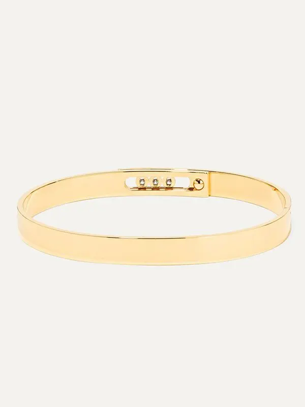 Messika Move Noa 18-karat Gold Diamond Bangle