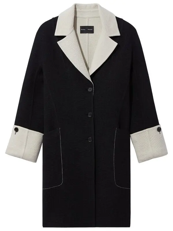 Proenza Schouler Doubleface Cashmere Coat