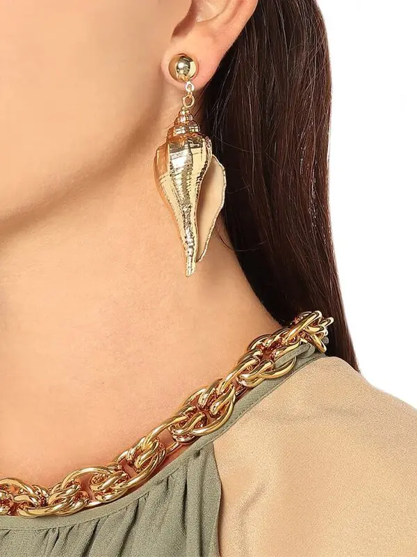 JENNIFER BEHR Neptune Shell Earrings