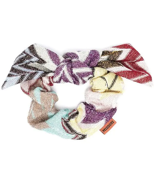 Missoni Zig-zag Scrunchie