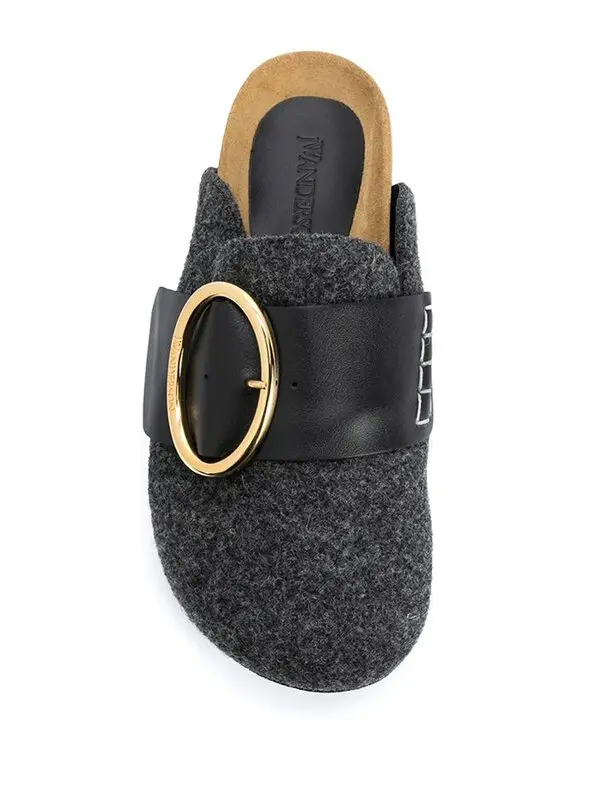 JW Anderson Flat Buckled Mules
