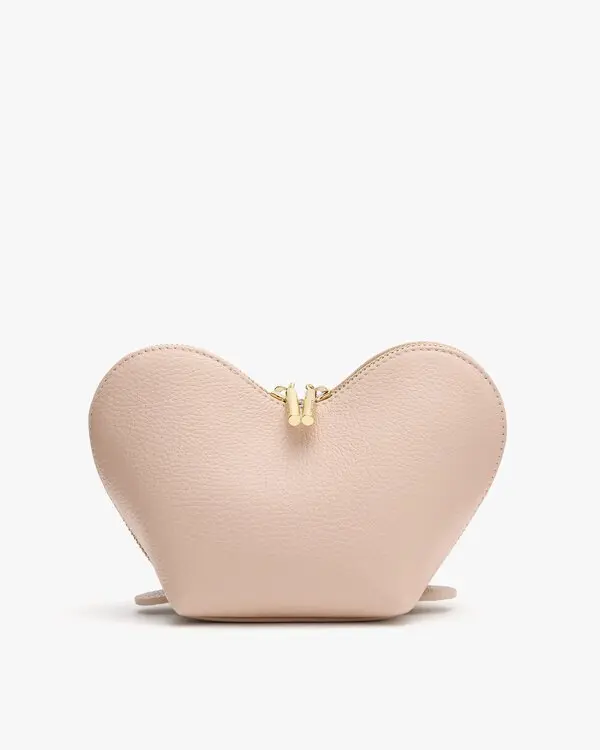 Cuyana Mini Heart Case - Blush