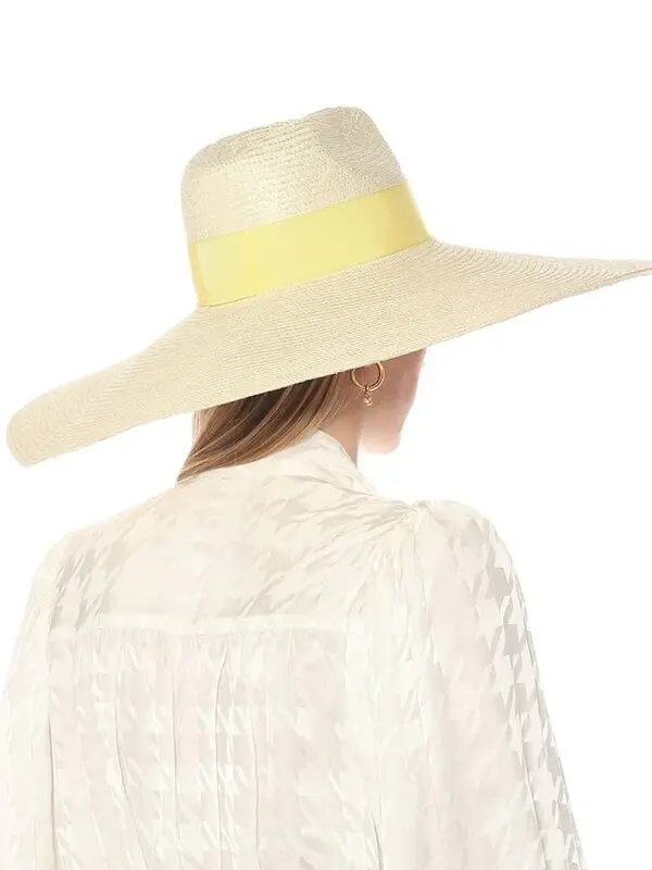 BALMAIN X MYTHERESA Exclusive To – Wide-brim Straw Hat