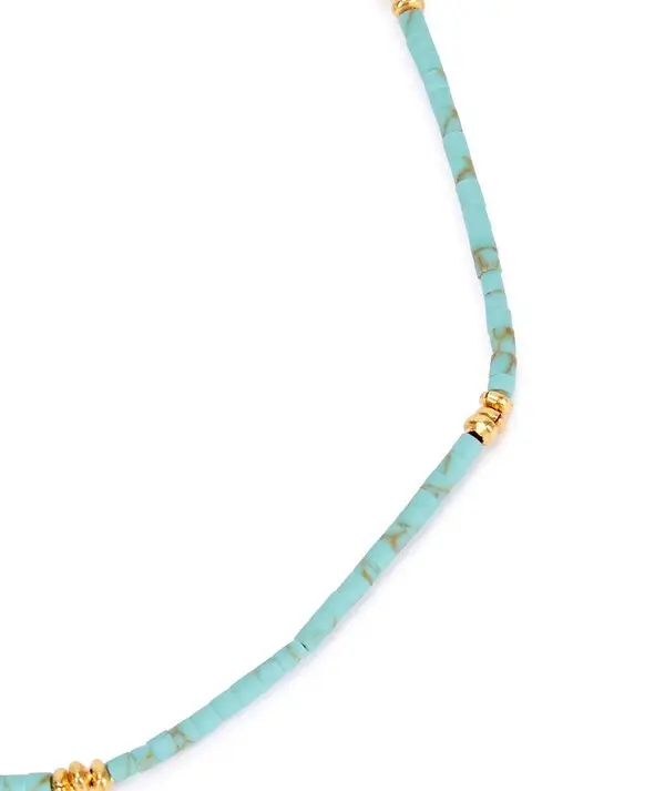 Gimaguas Little Turquoise Beaded Choker