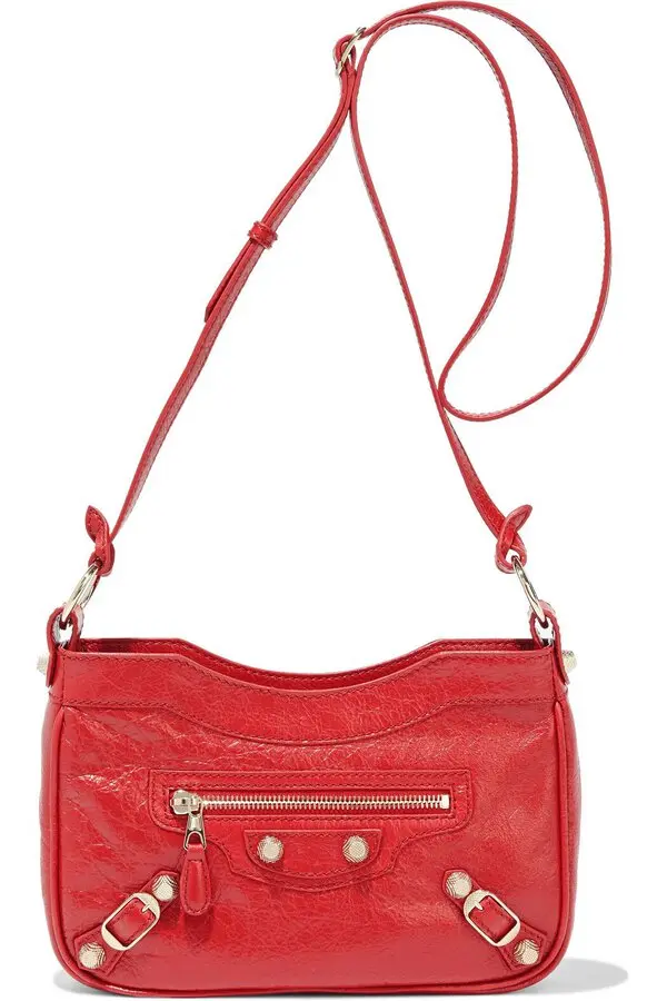 Balenciaga Giant 12 Hip Textured-leather Shoulder Bag