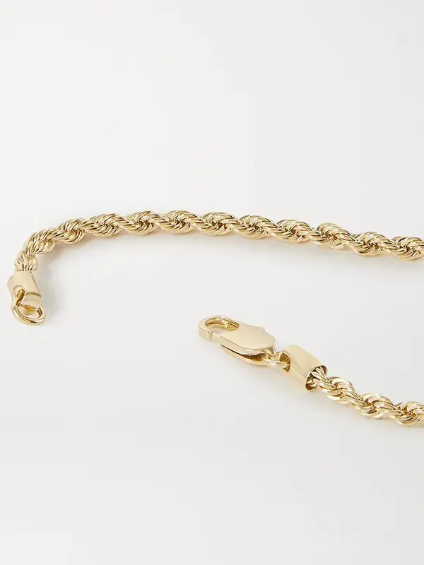 LAURA LOMBARDI Rope Gold-plated Necklace