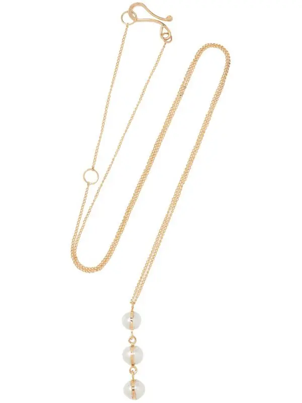 MELISSA JOY MANNING 14k Gold Recycled Pearl Necklace