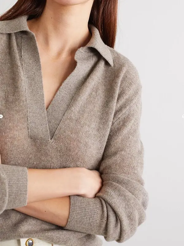 Khaite Jo Cashmere Sweater - One-color