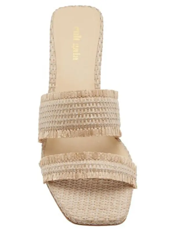 Cult Gaia Fae Raffia Sandals