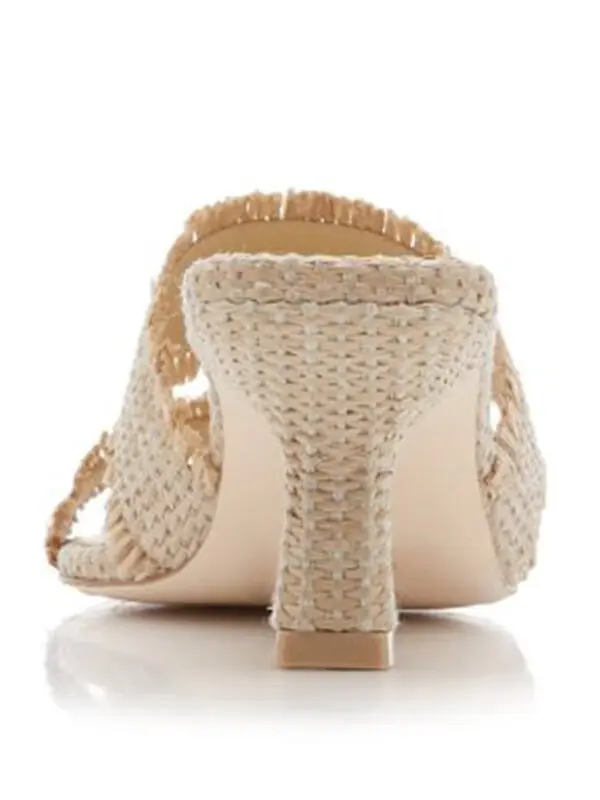 Cult Gaia Fae Raffia Sandals
