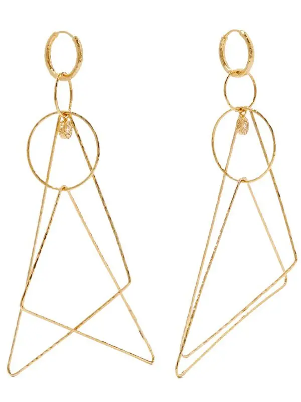OCTAVIA ELIZABETH Whimsy 18-karat Recycled Gold Diamond Earrings