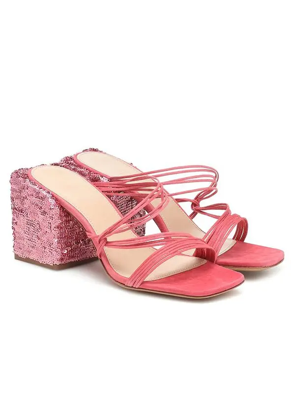 Jacquemus Sculpted Block Heel