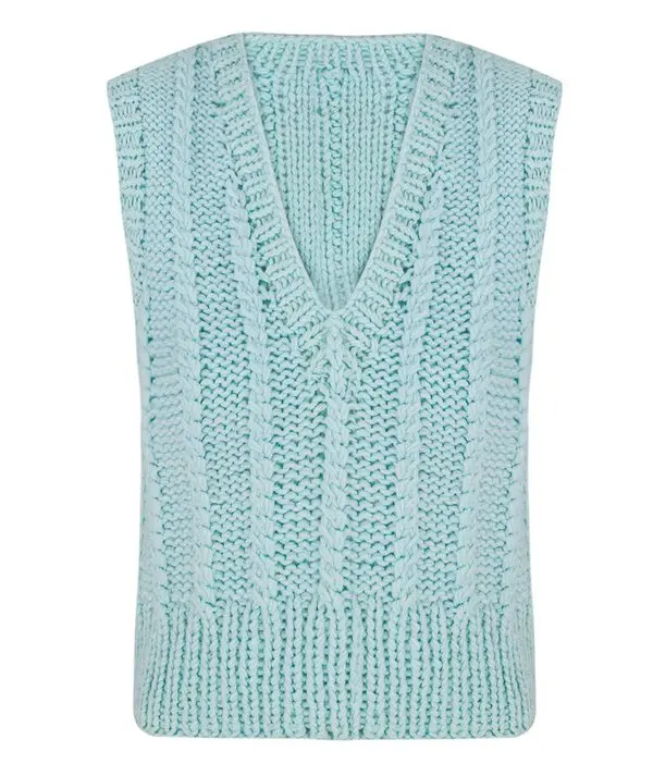 Anna October Ilya Cable-knit Vest
