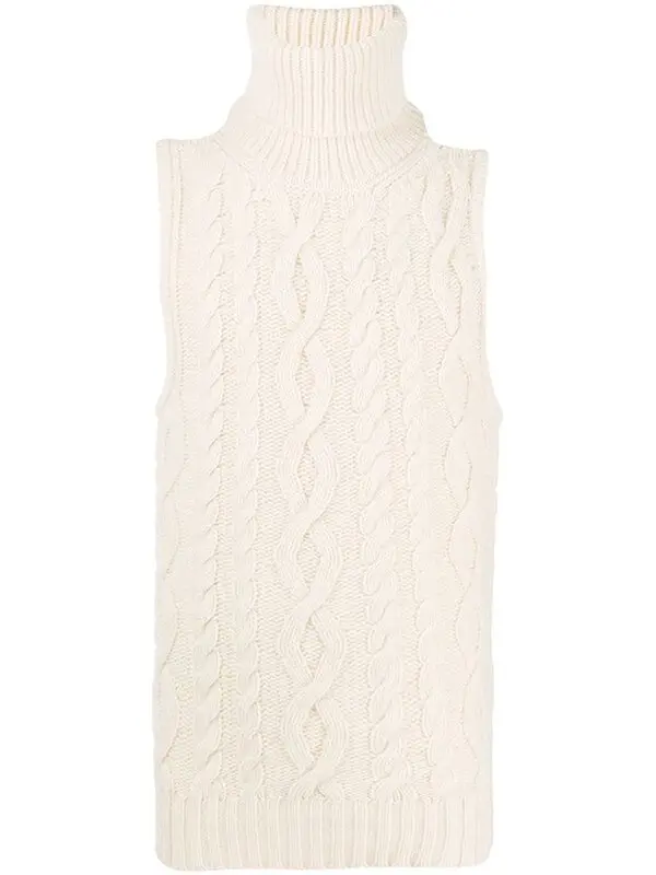 TELFAR Cable-knit Sleeveless Jumper