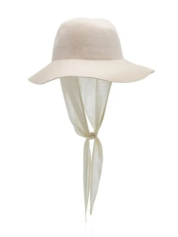 Clyde Aura Neckshade-detailed Angolra Hat