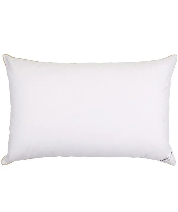 Harrods 100% A1 Grade Hungarian Goose Down Standard Soft Pillow