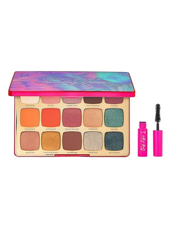 TARTE COSMETICS Unleashed Eyeshadow Palette & Travel-size Big Ego Mascara