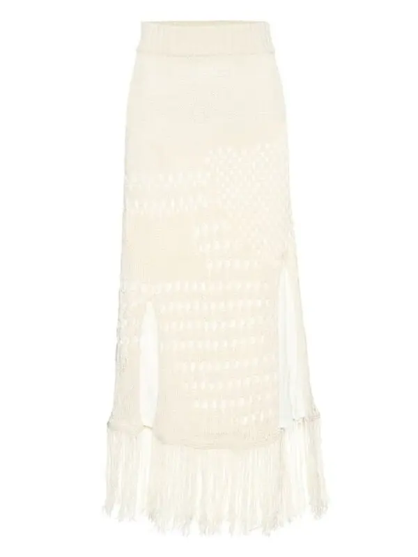 Altuzarra Benedetta Knitted Midi Skirt