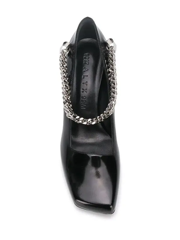 1017 Alyx 9sm Medium Cube Chain Pumps
