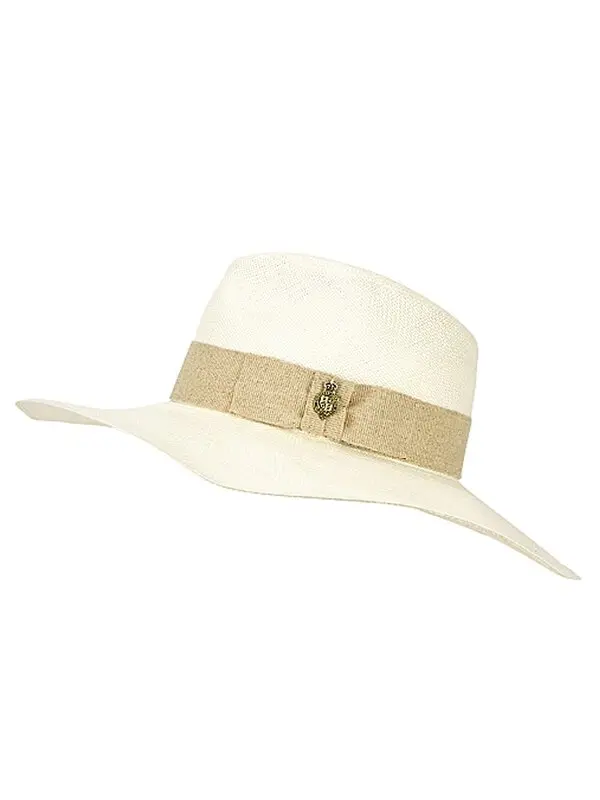 CHRISTYS' LONDON Jessica Ivory Panama Hat