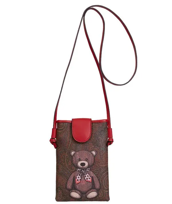 Etro Teddy Bear Print Phone Holder