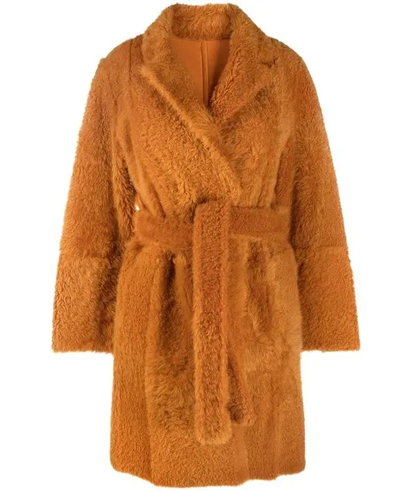 YVES SALOMON Reversible Shearling Coat