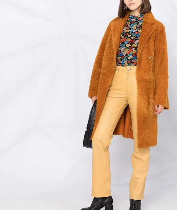 YVES SALOMON Reversible Shearling Coat