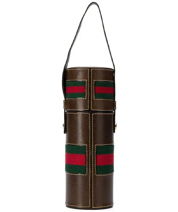 Gucci 1950s Drinks Case And Bottle