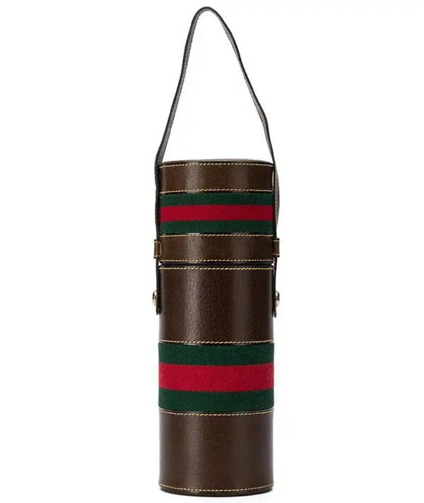 Gucci 1950s Drinks Case And Bottle