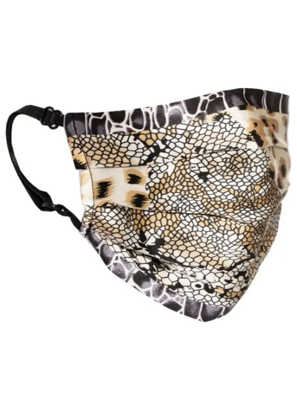 L. Erickson Peace Ii Adult Reversible Silk Face Mask